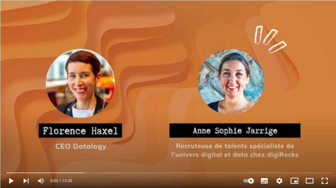 Pause recrutement data avec Anne Sophie Jarrige - Datalogy Club - Digirocks